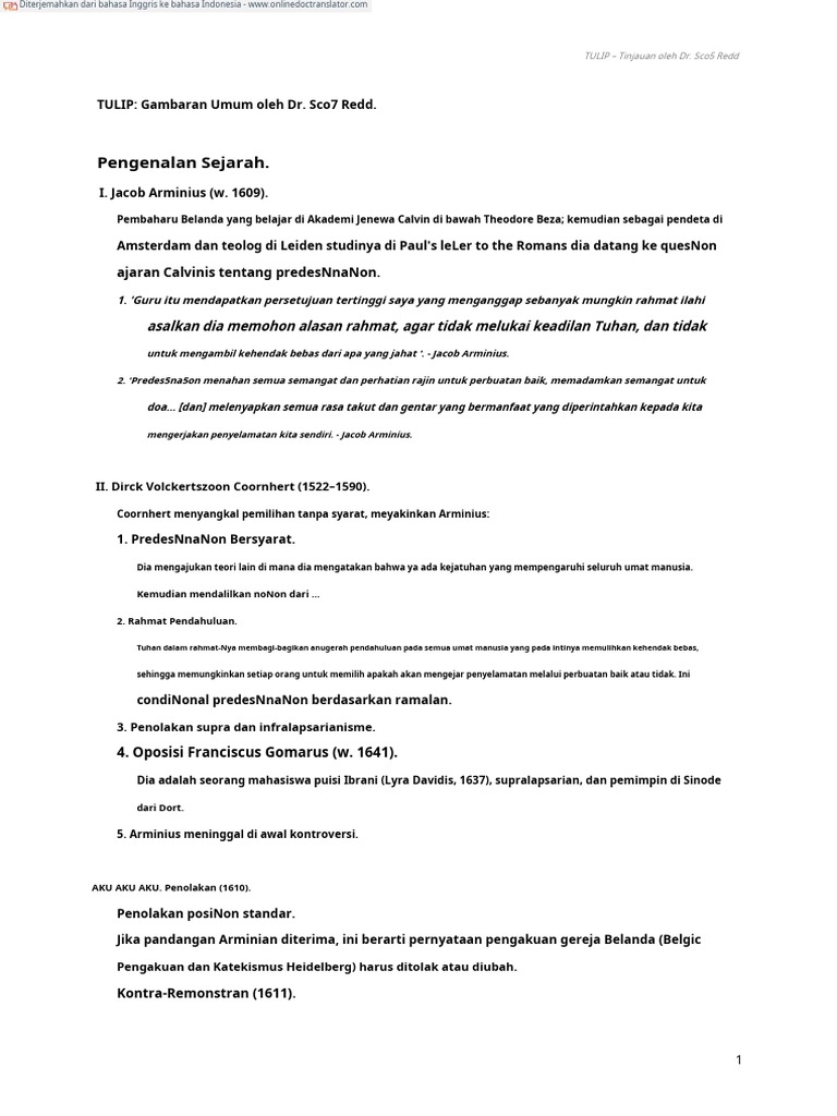 TULIP-Overview by Dr. Scott Redd - En.id | PDF