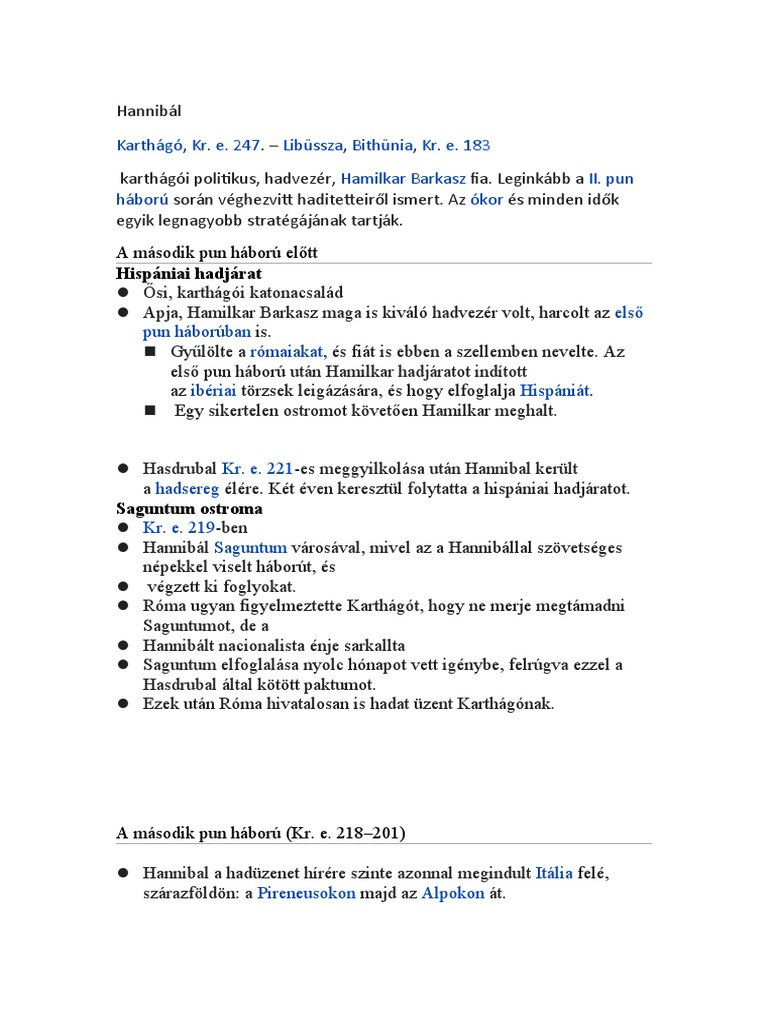 Hannibál | PDF
