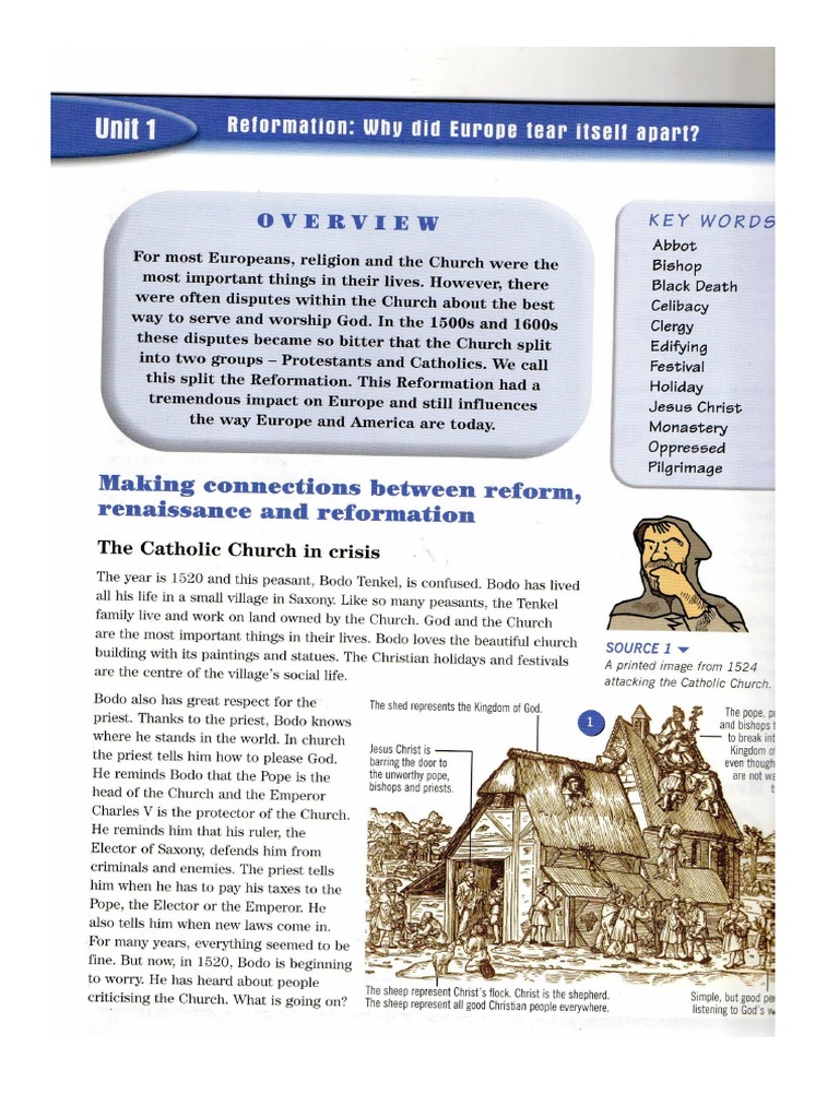 Reformation and Wars of Religion | PDF