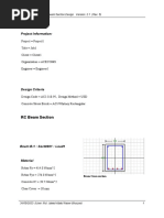 Design Calculation (Report) - Example | PDF | Building | Materials