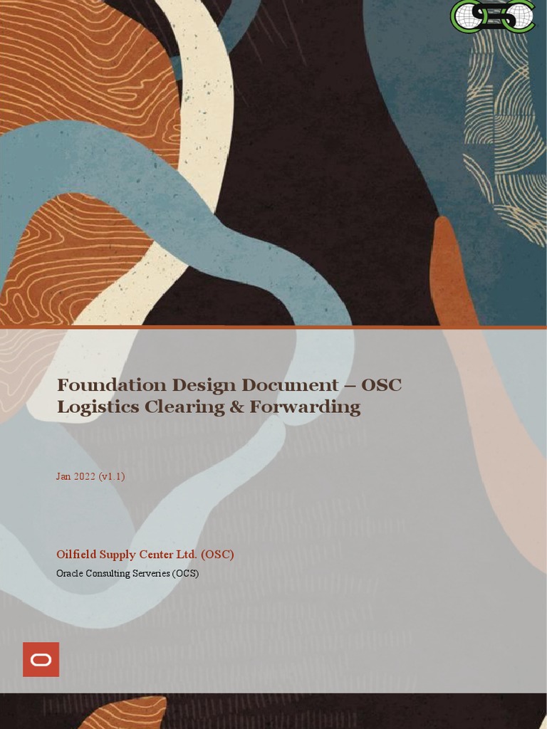 OSC Logistics - C&F Refined Foundation Design Document v.1.1 | PDF ...