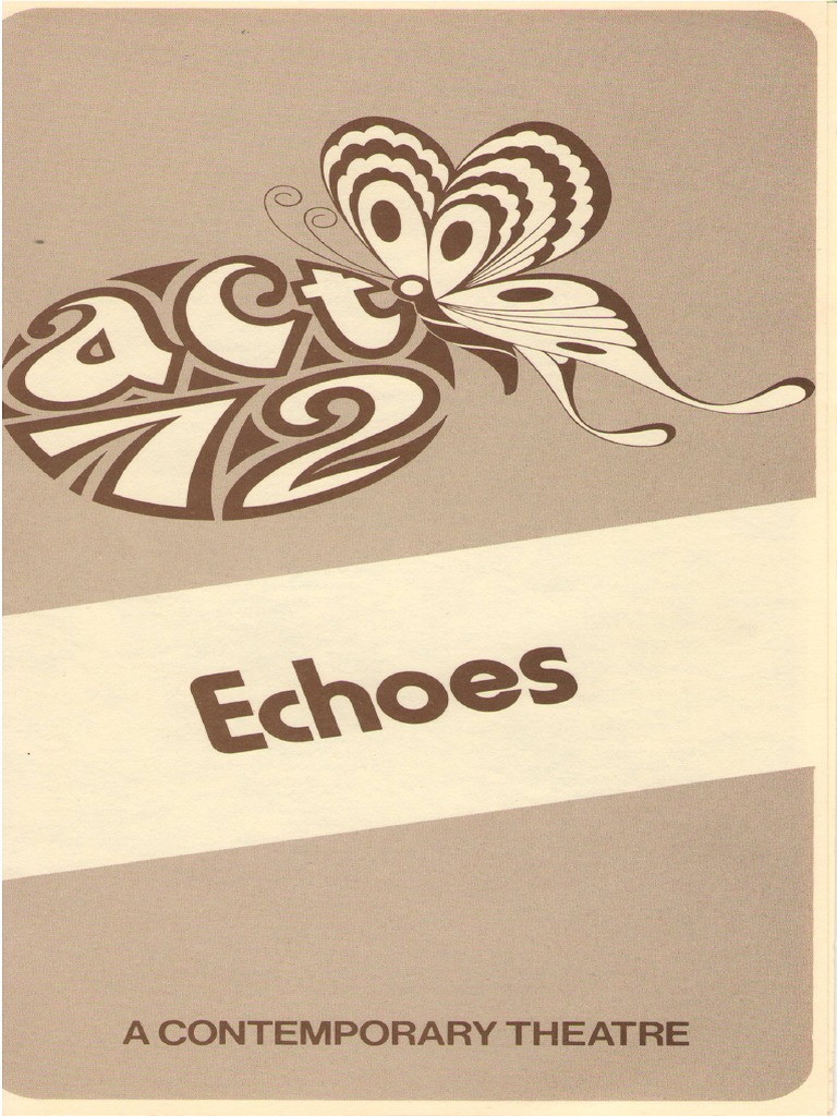 Echoes Program 1972 | PDF