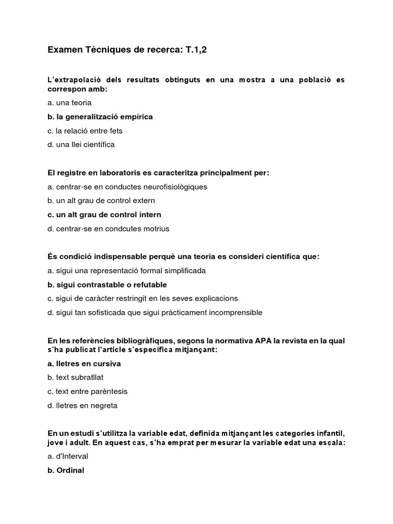 Examen T-1-2 | PDF