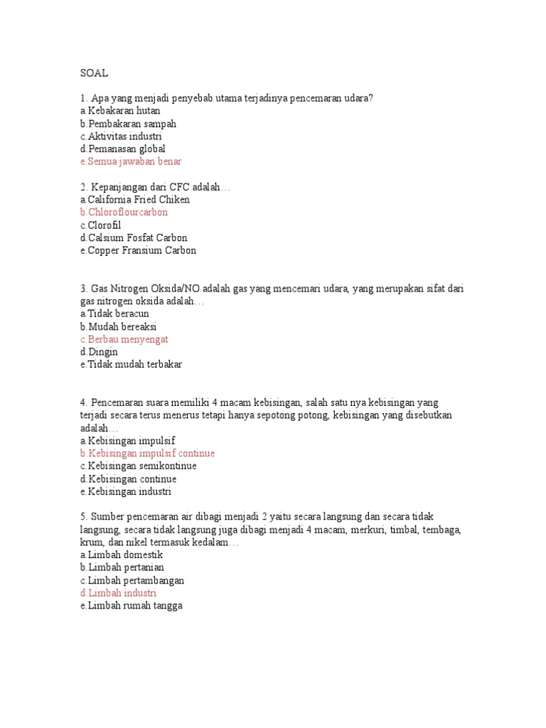 Soal Bio Kel 6 x1 | PDF