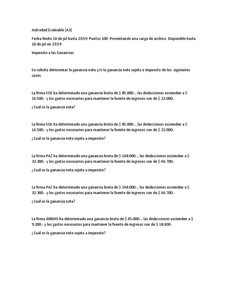 Actividad Evaluable 3 | PDF