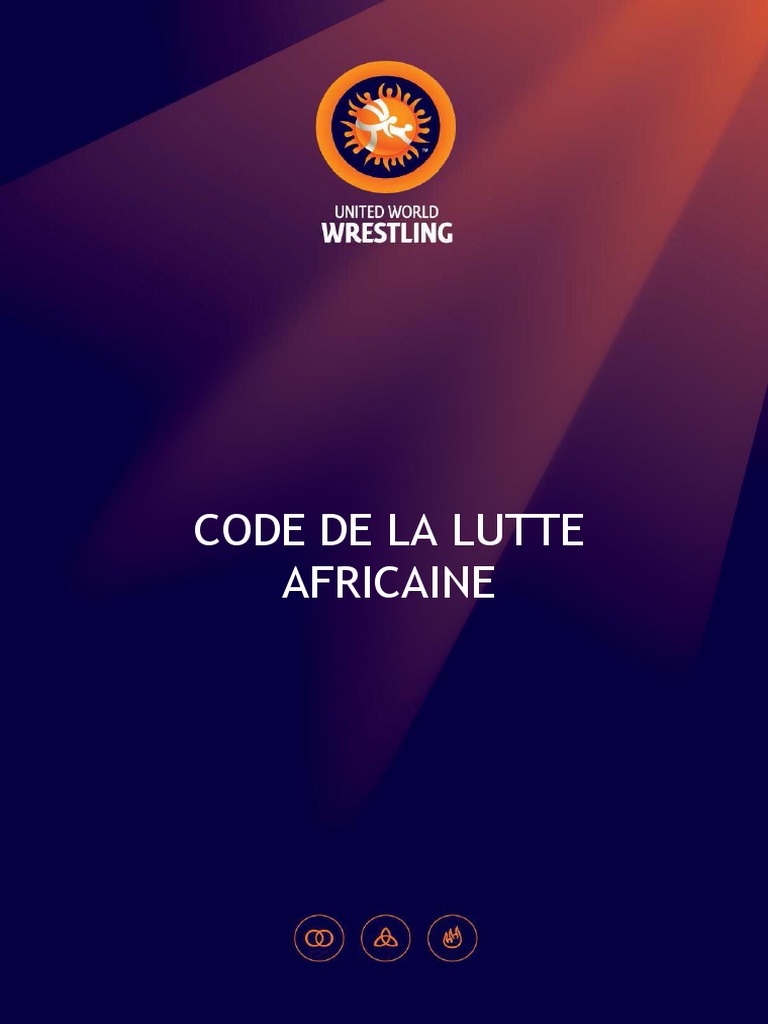 Code de La Lutte Africaine | PDF | Arbitrage | Des sports