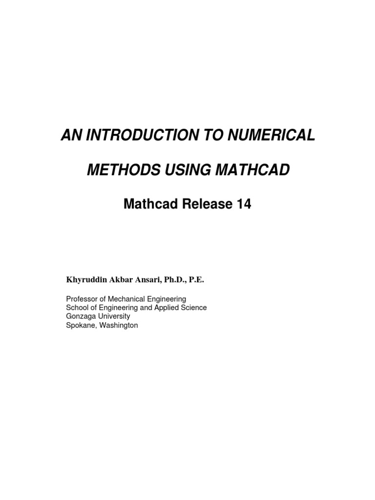 An Introduction To Numerical Methods Usi | PDF | Eigenvalues And ...