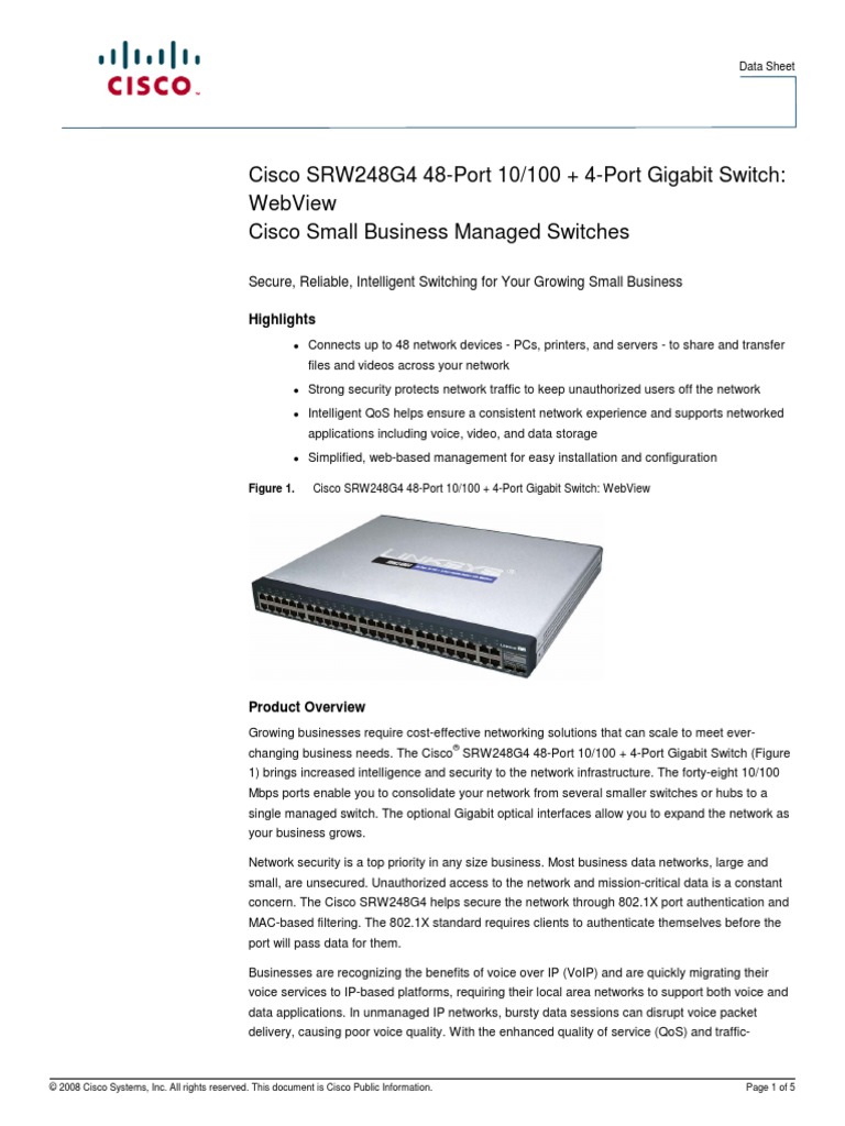 Data Sheet c78-502283 | PDF | Computer Network | Network Switch