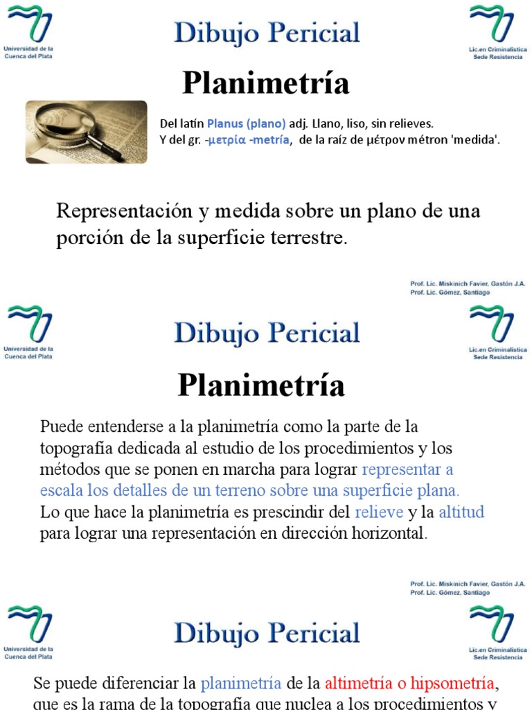01 Planimetria. Definición. Elementos | PDF | Dibujo | Lápiz
