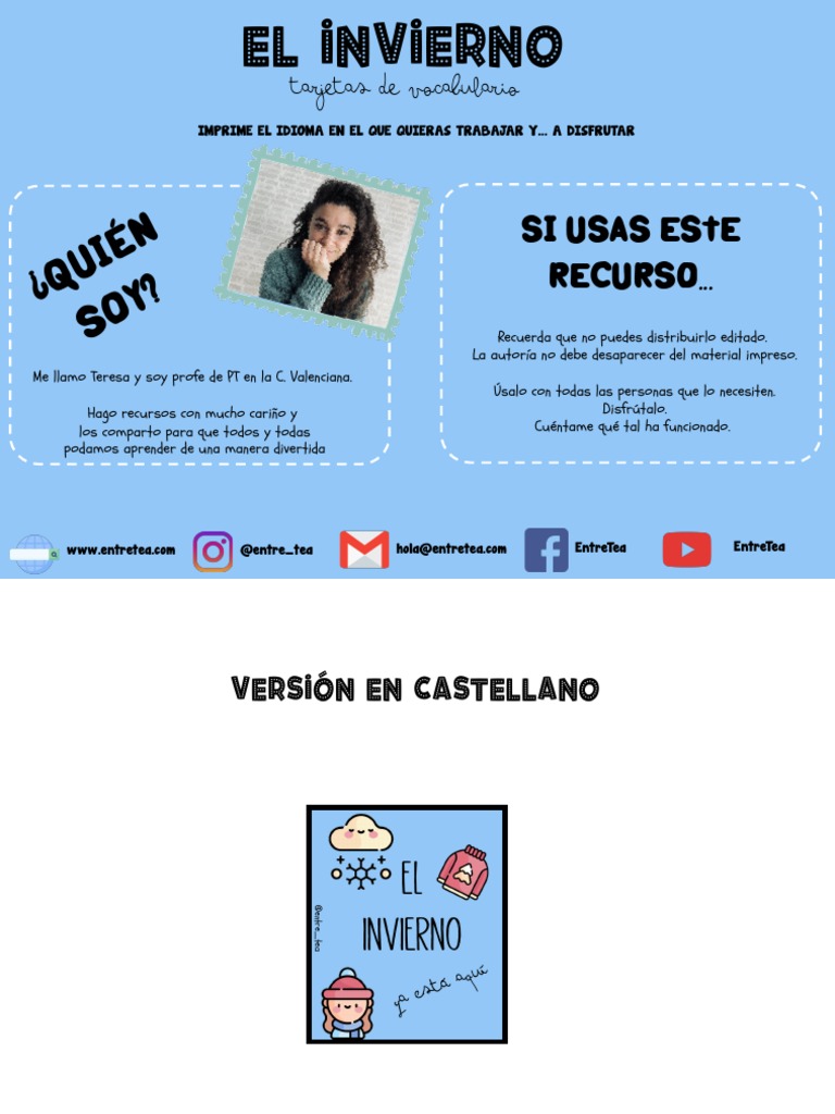 Invierno V | PDF | Ciencias de la Tierra | Nieve