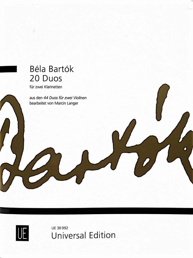 Bartok 20 Duets | PDF