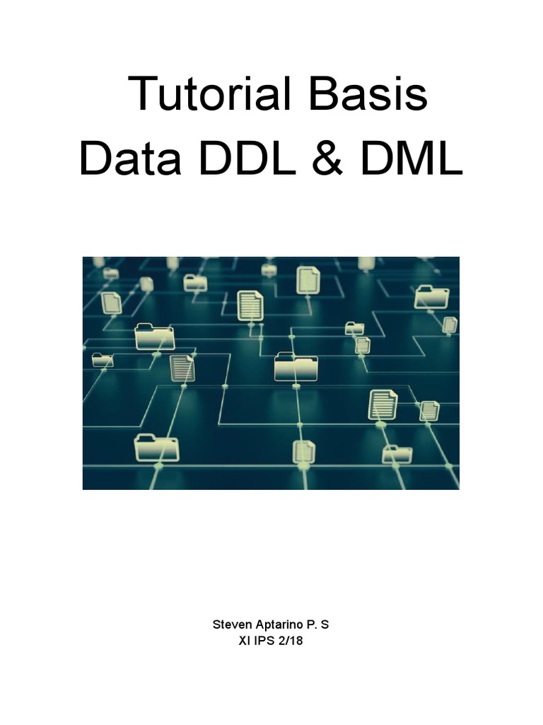 Steven Aptarino Pratama Siringoringo 2122095 - Tutorial Basis Data DDL & DML | PDF