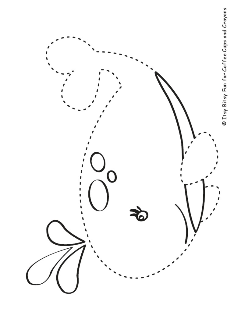 Ocean Animals Tracing Sheets | PDF