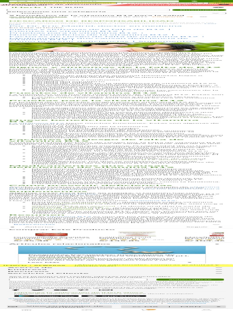 9 Beneficios de La Vitamina B12 para La Salud IHerb Blog | PDF | Vitamina B12 | Vitamina