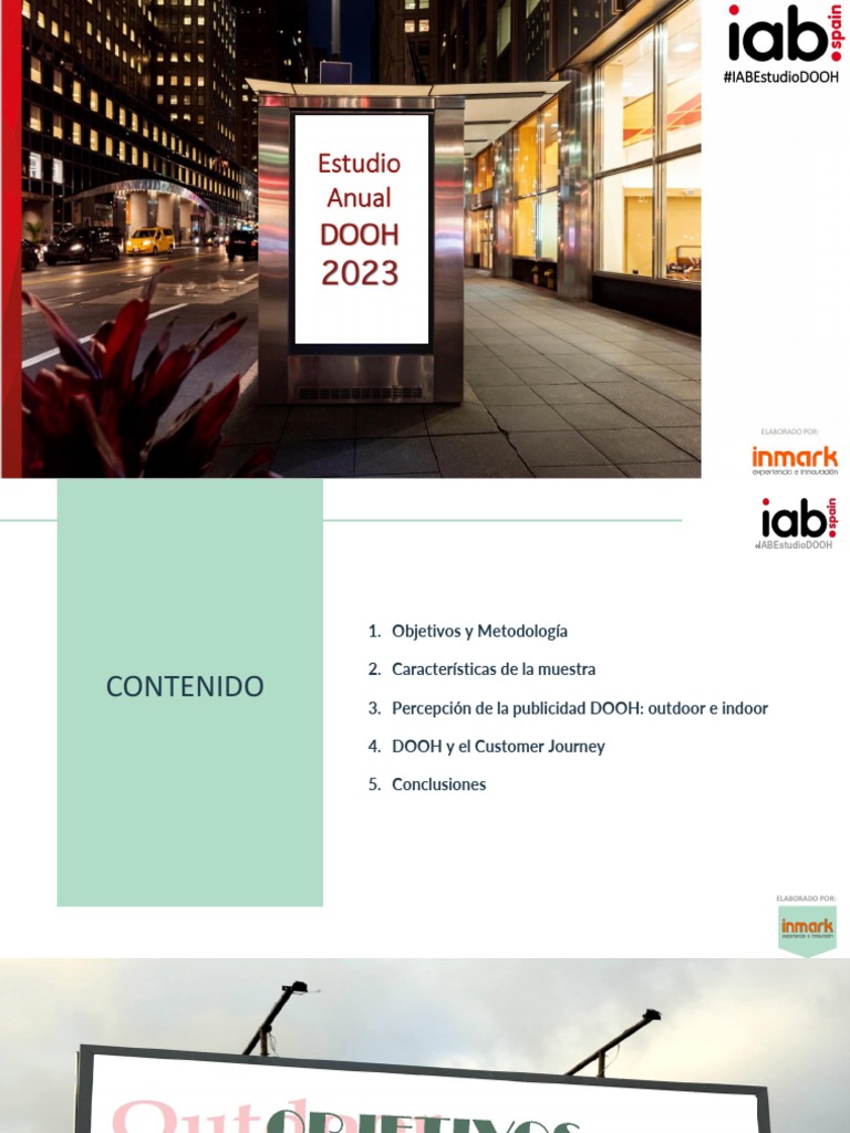 Percepción y Uso de Publicidad DOOH | PDF | Publicidad | Esfera pública