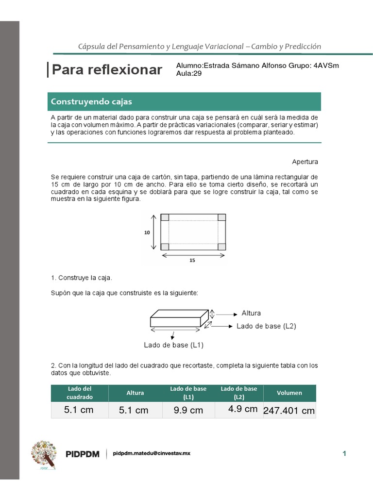 Ejercicio de Optimización | PDF