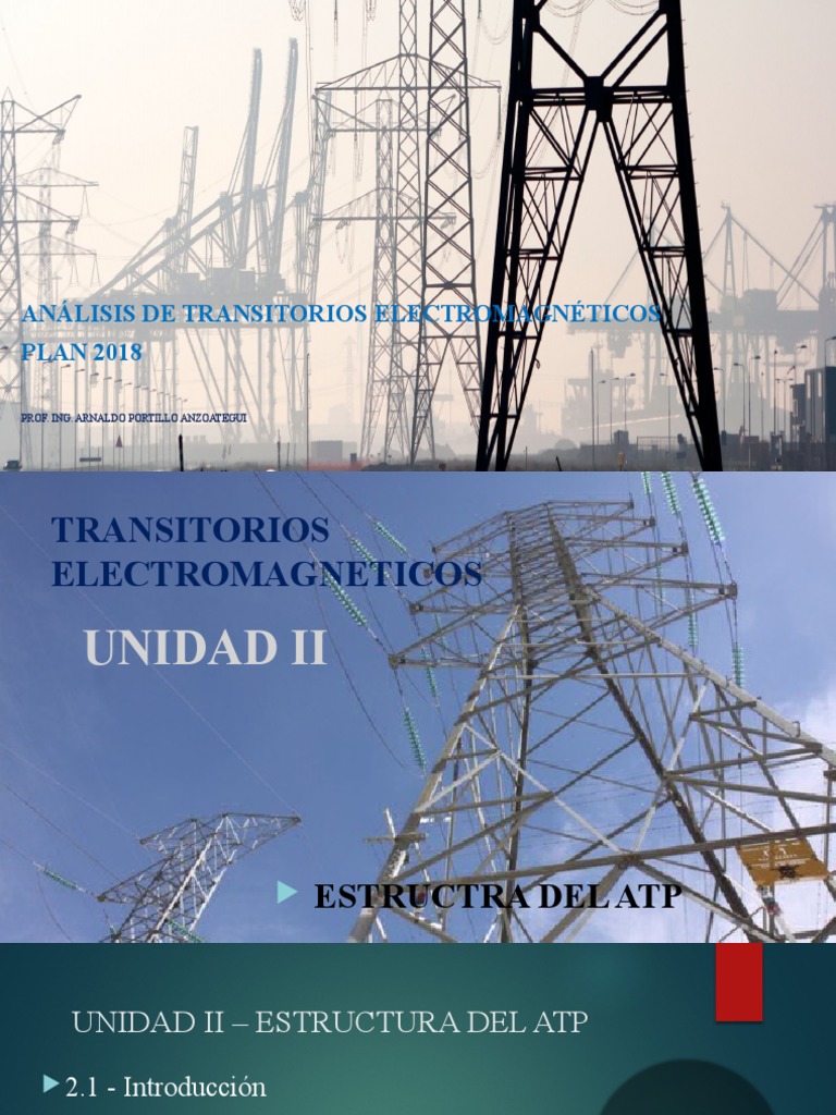 Unidad II - Extructura Del ATP | PDF | Corriente eléctrica | Energia ...