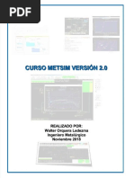 Metsimmetallurg Y: The Extractiveprocess Simulator | PDF | Apl (Programming Language) | Simulation