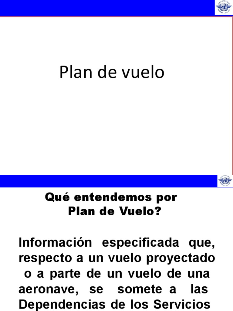 Plan de Vuelo FP | PDF | Aeronave | Aeronáutica