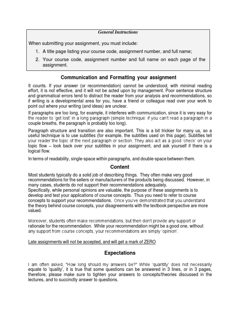 MKTG 2126 - Assignment 3 | PDF | Customer Satisfaction | Communication