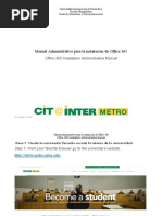 Instalación Office 365 para IPN | PDF | Microsoft Office | Archivo de ...