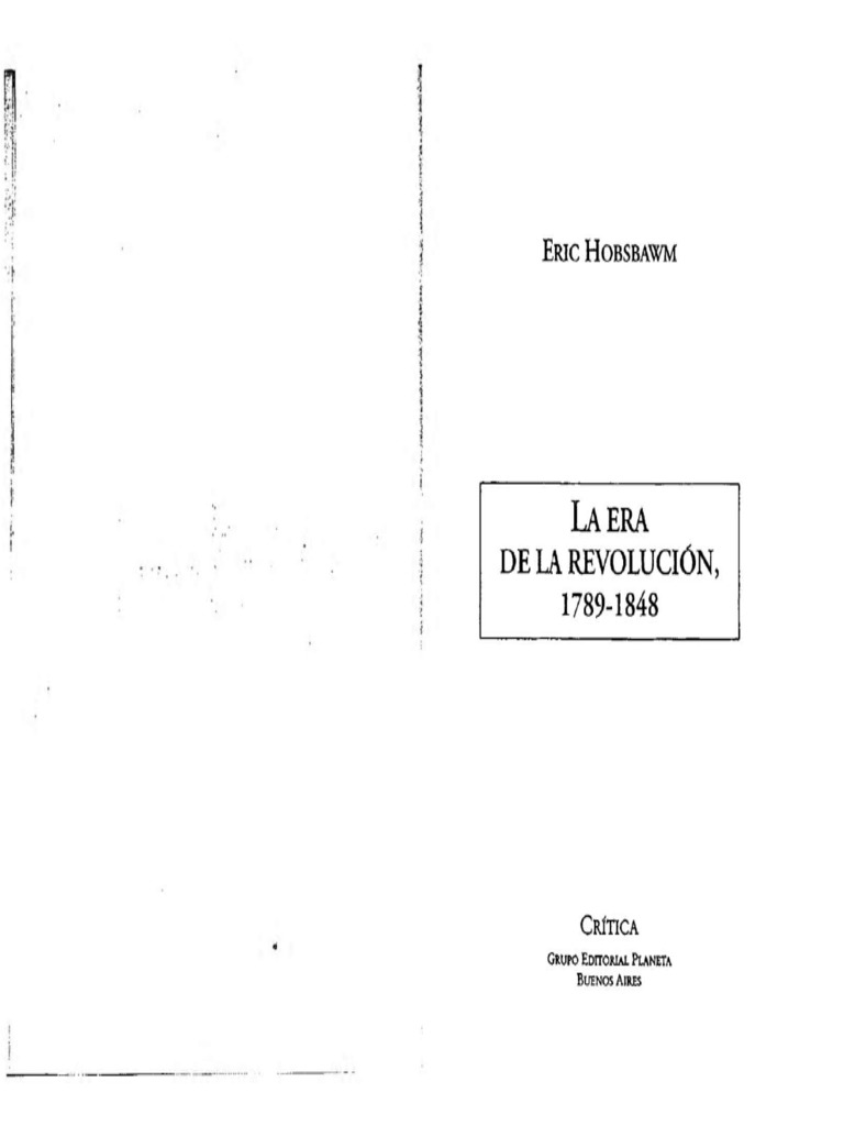 Hobsbawm Eric Rev Francesa1 Rotado | PDF