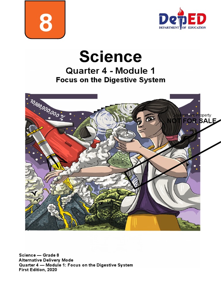 Science 8 - Q4 - M1 - Focus On The Digestive System - V4 | PDF ...