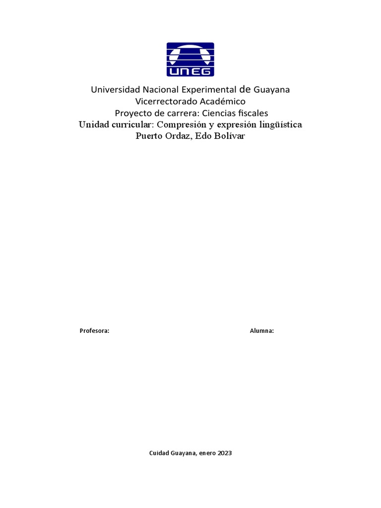Portada de La Uneg | PDF