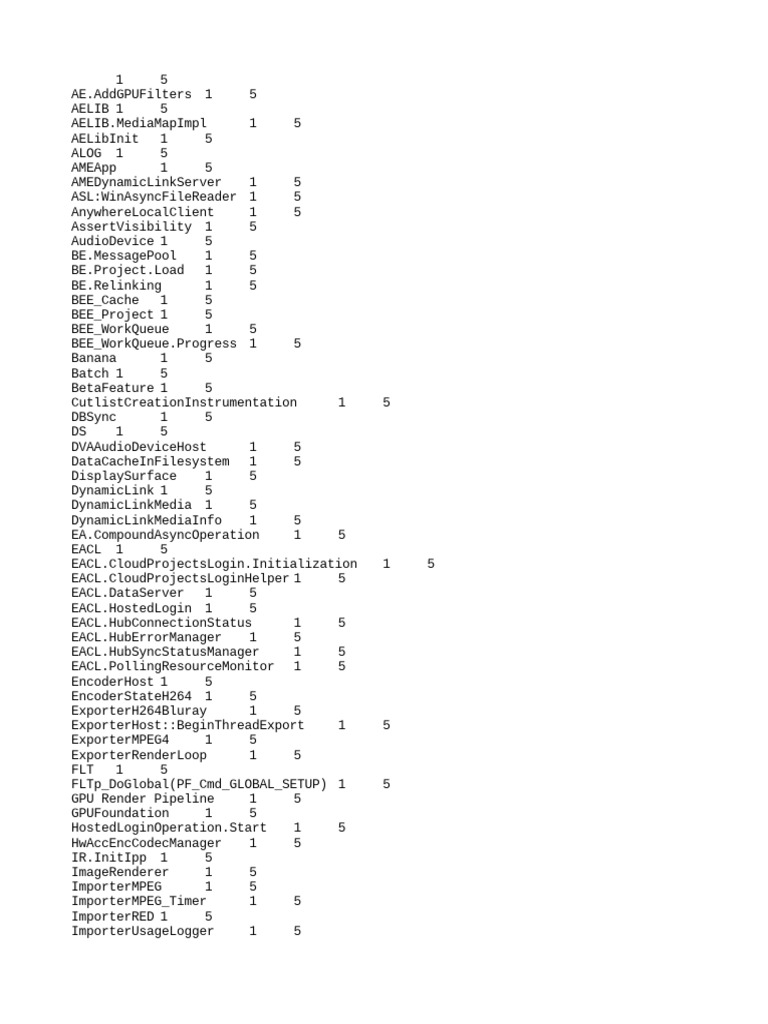 Trace Database | PDF | Computing | Software
