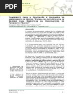 Questionário ICIQ-SF de Incontinência | PDF