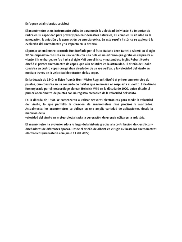 Enfoque Social Hist | PDF