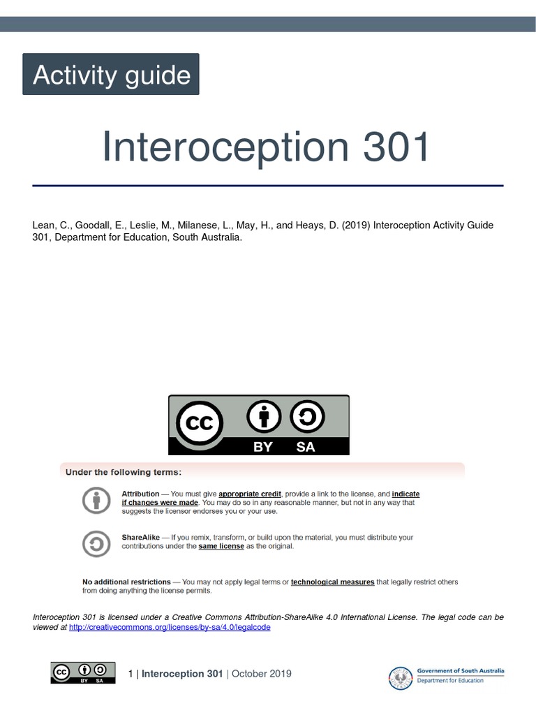 Interoception Guide for Educators | PDF | Breathing | Respiratory System