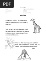 GFTA 3 Sample Report | PDF