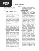 Class 11 Psychology Notes | PDF