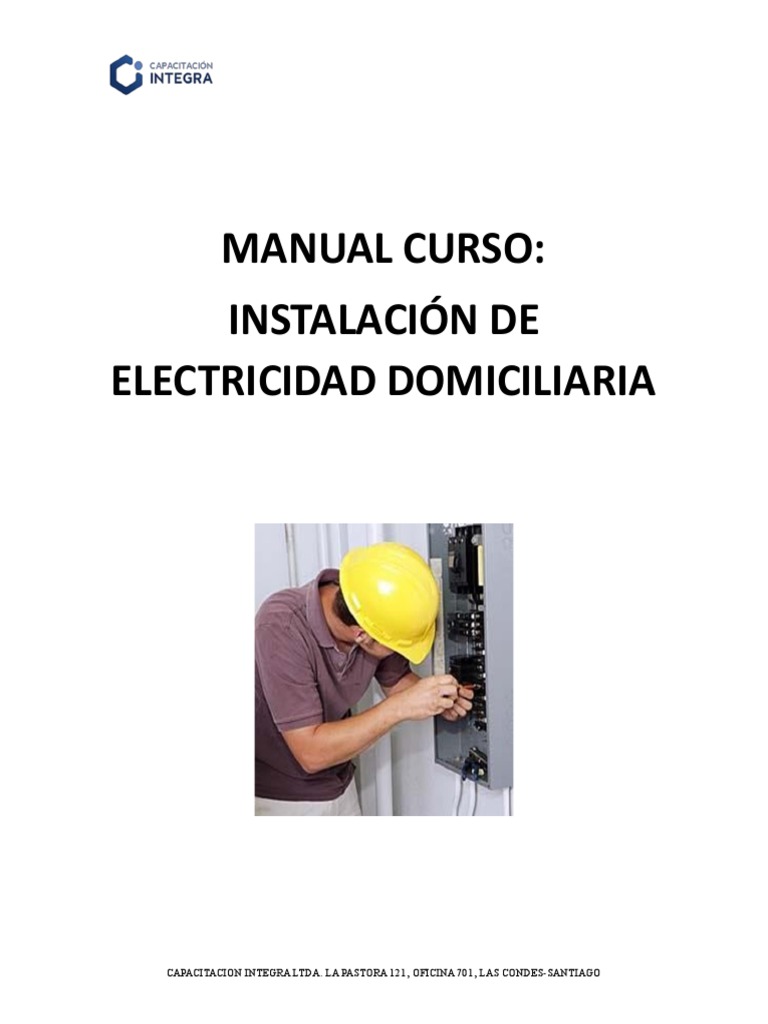 Manual Curso Electricidad | PDF | Electricidad | Corriente eléctrica