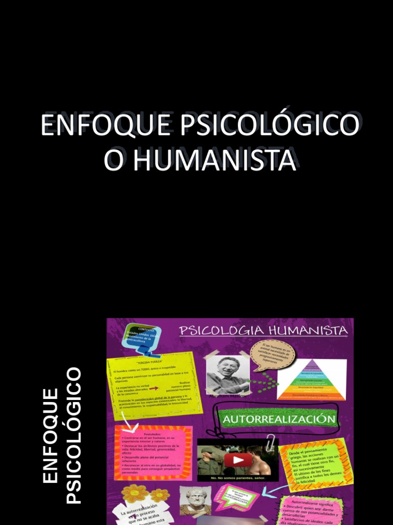 Enfoque Psicológico o Humanista Prof | PDF | Sicología | Plan de estudios