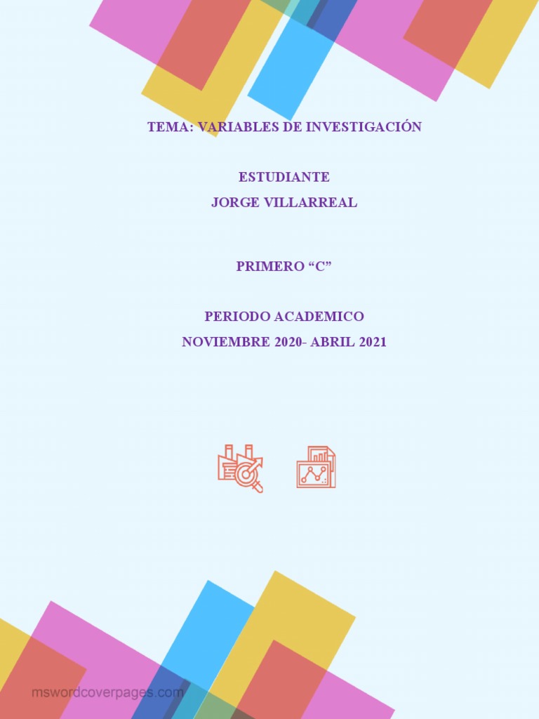 Variables de Investigación | PDF | Science