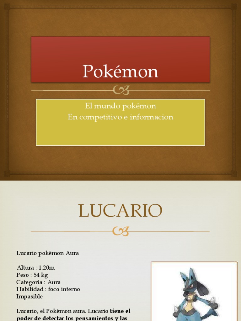Pokémon | PDF