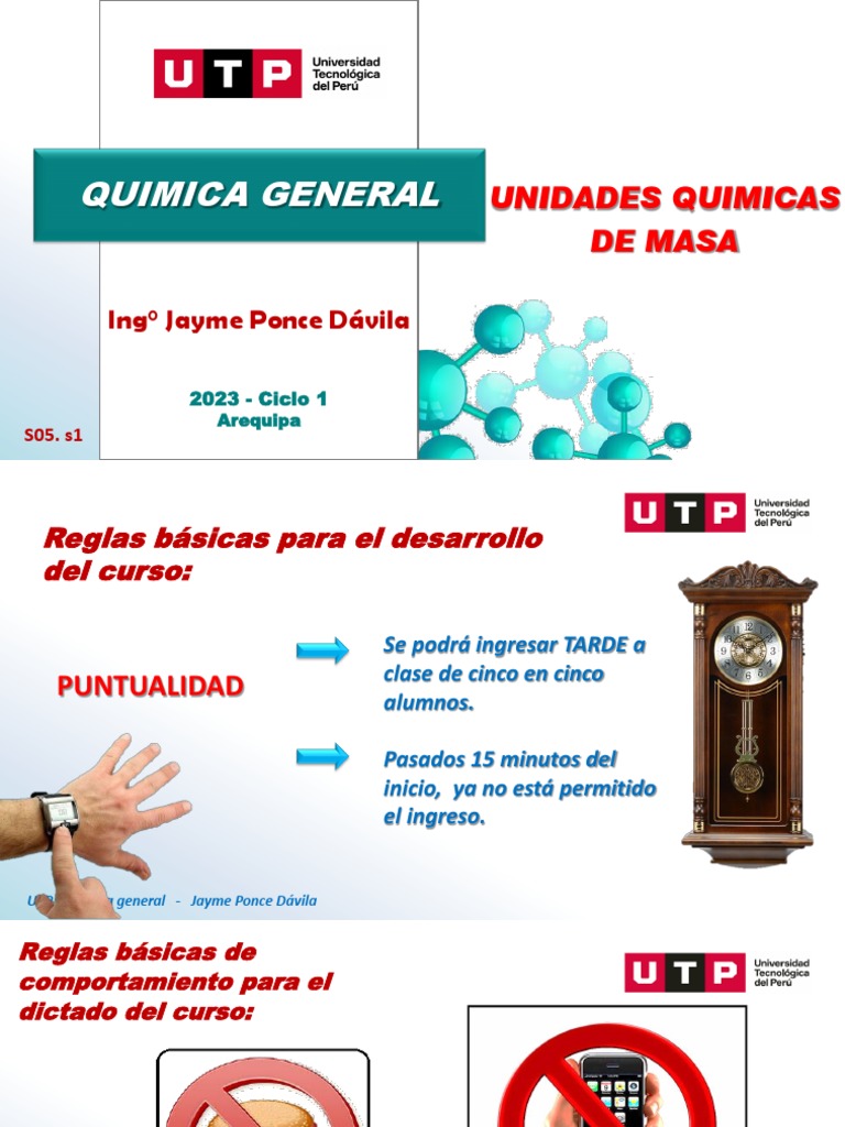 SO5.s1 Unidades de Masa | PDF | Mole (Unidad) | Química