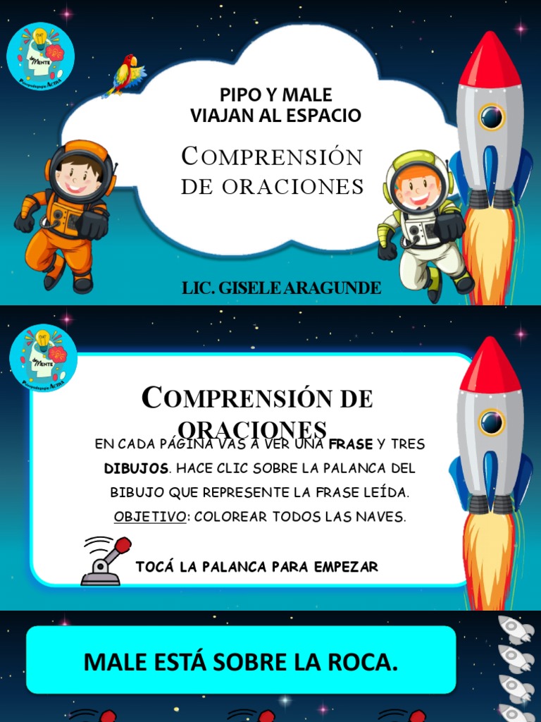 Comprensión de Oraciones | PDF