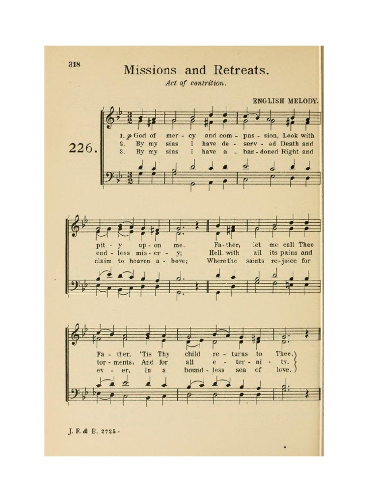 God of Mercy and Compassion | PDF