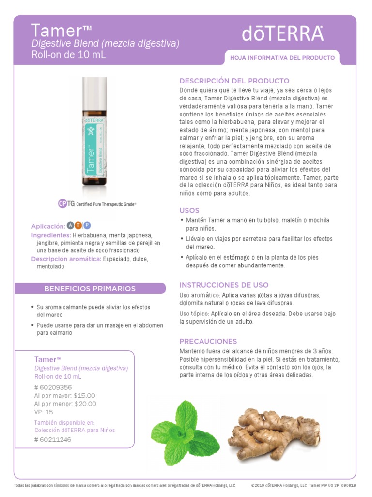 Aceite de Tamer | PDF