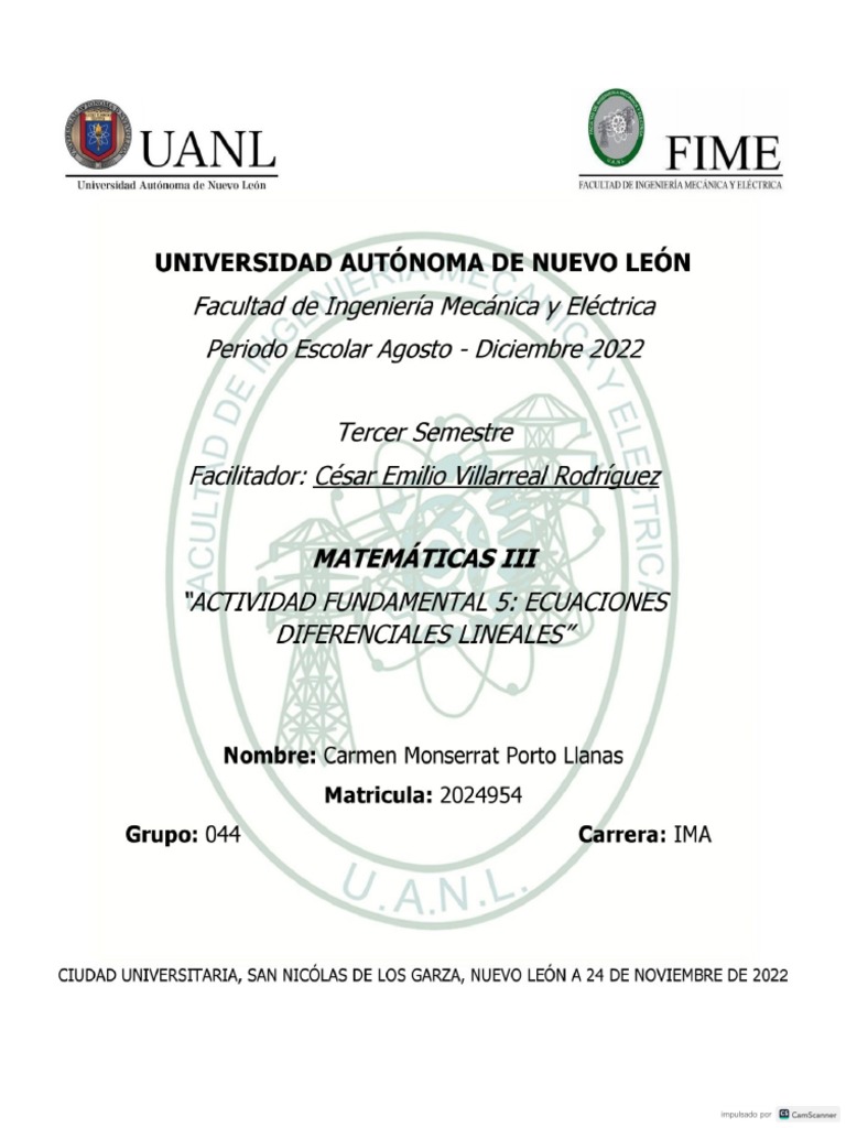 AF5 CMPLL 2024954 Matemáticaslll | PDF