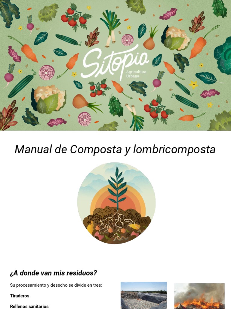 Guía de Composta y Lombricomposta | PDF | Compost