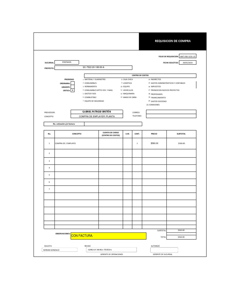 Amt-Ens-3231-23 Compra de Emplayer Planta | PDF | Economias