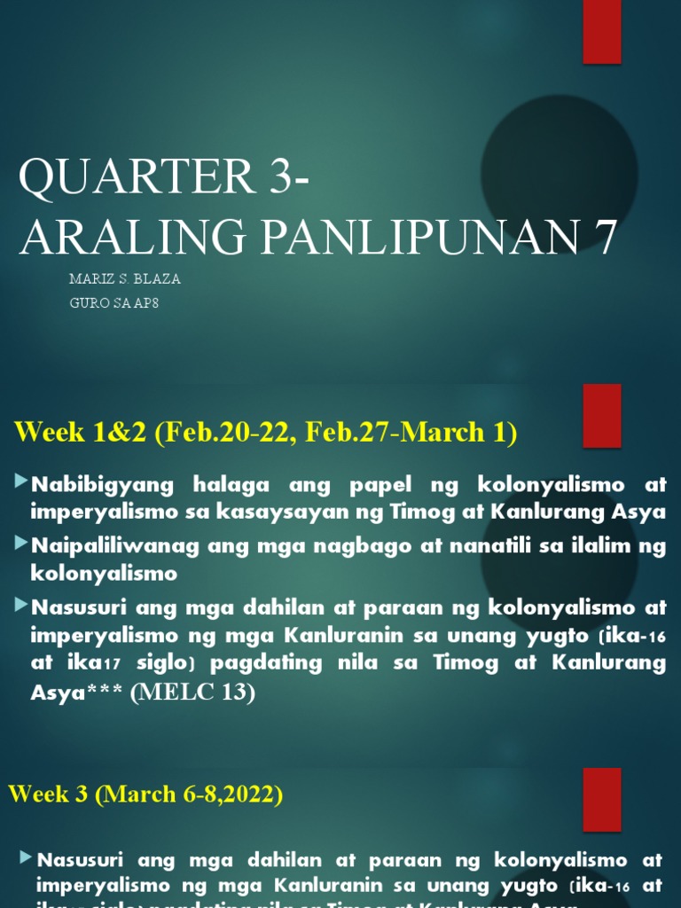 Quarter 3 AP Bow | PDF