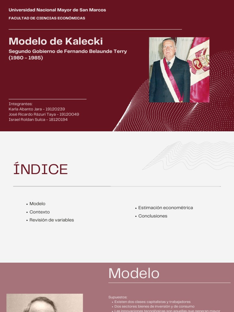 Modelo de Kalecki | PDF | Salario | Producto Interno Bruto