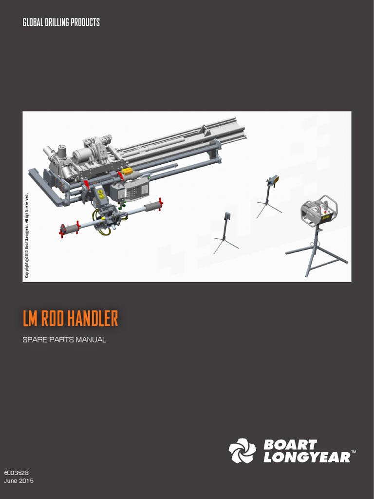 LM Rod Handler Spare Parts June 2015 | PDF | All Rights Reserved ...