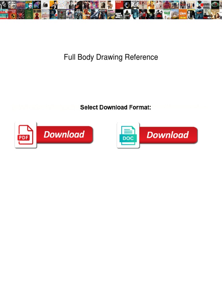 Full Body Drawing Reference Guide | PDF | Figure Drawing | Drawing
