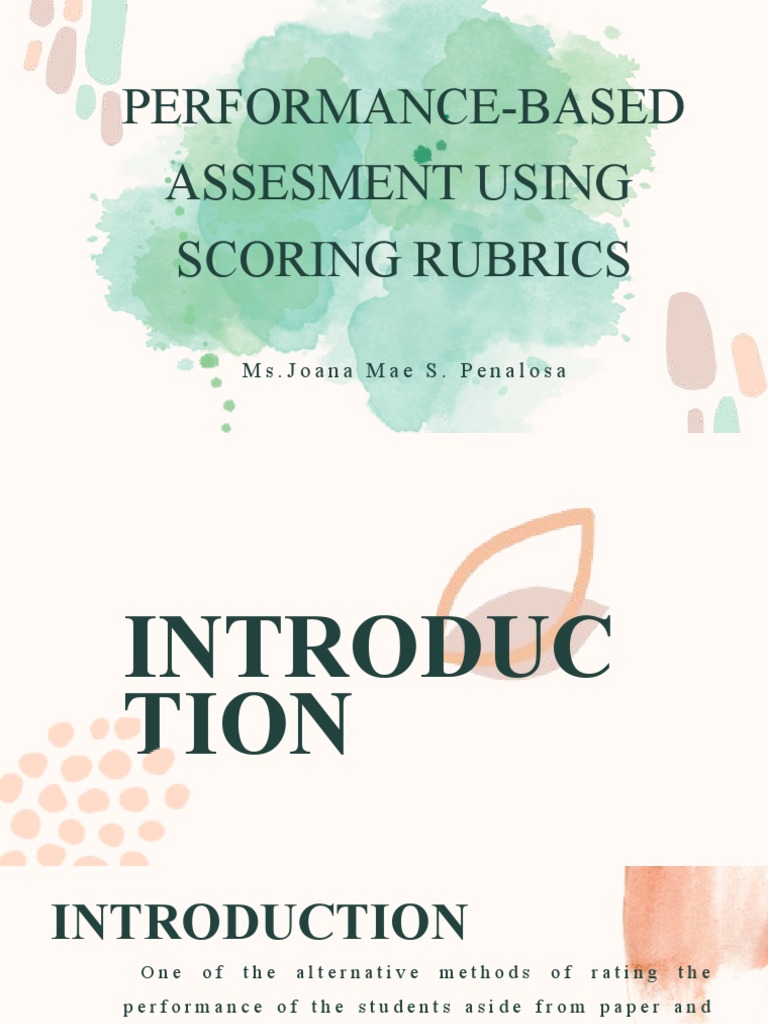 Scoring Rubrics | Download Free PDF | Rubric (Academic) | Educational ...